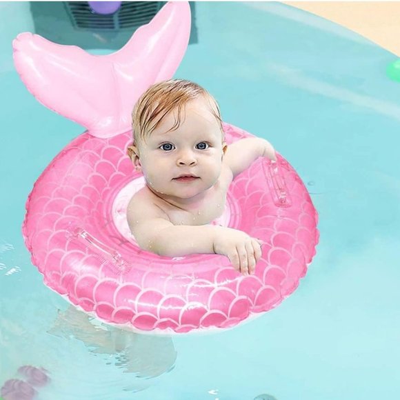 Swim | Pink Mermaid Inflatable Swim Ring For Baby Girl | Poshmark